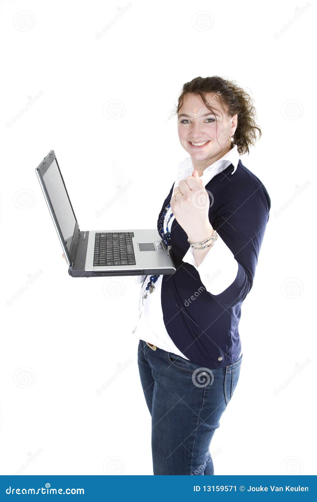 Having a winning moment stock image. Image of data, network - 13159571