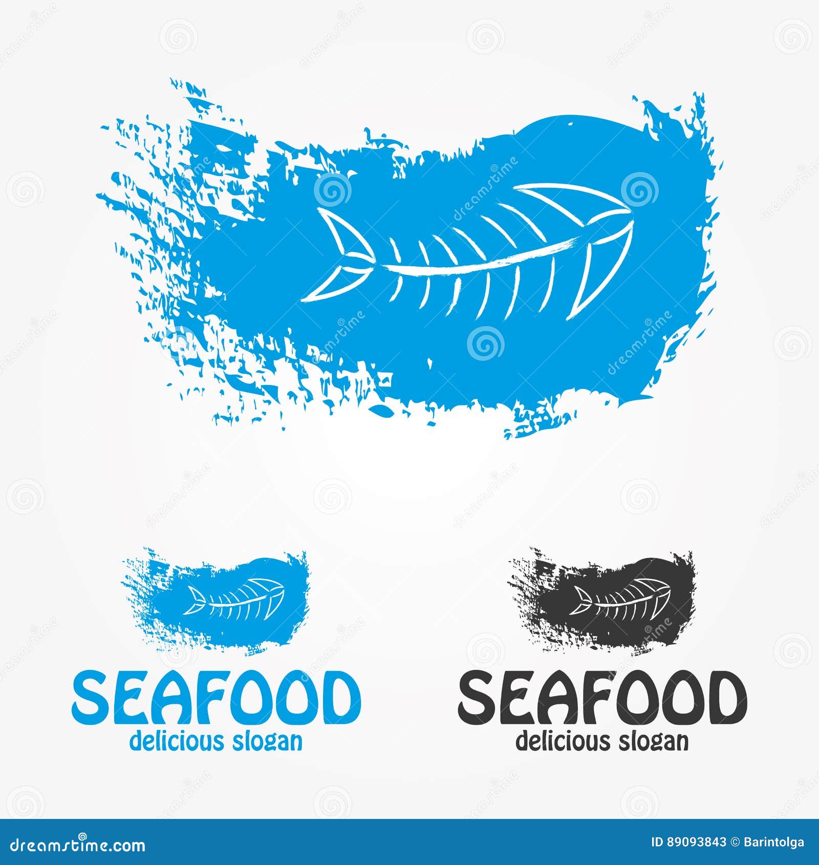 Havs- logo och symbol vektor illustrationer. Illustration av logotyp ...