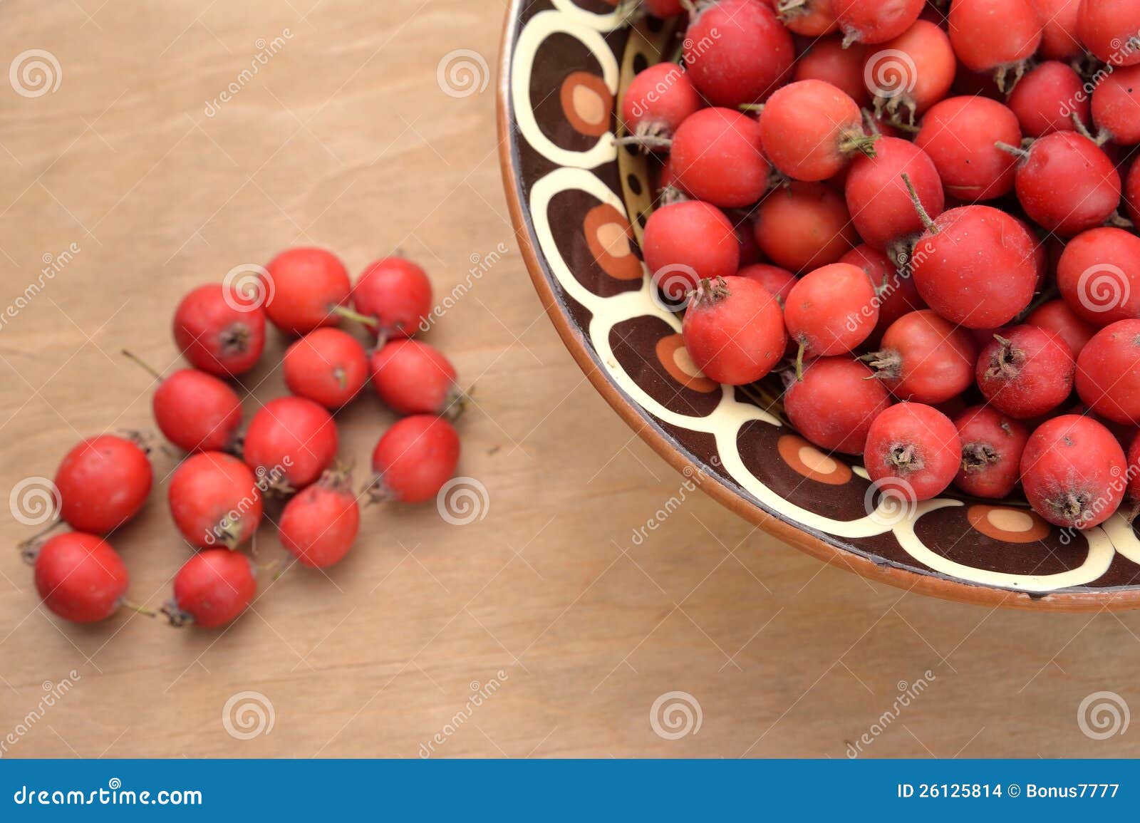 Haw stock photo. Image of wooden, bright, bowl, clay - 26125814