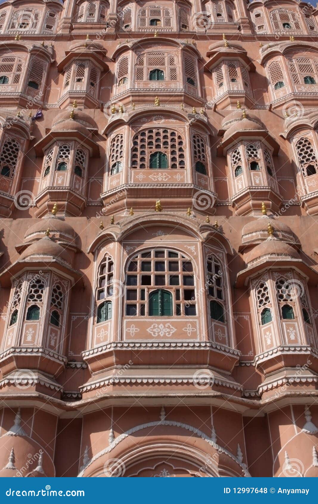 Hawa Mahal stock photo. Image of jaipur, arch, mahal - 12997648