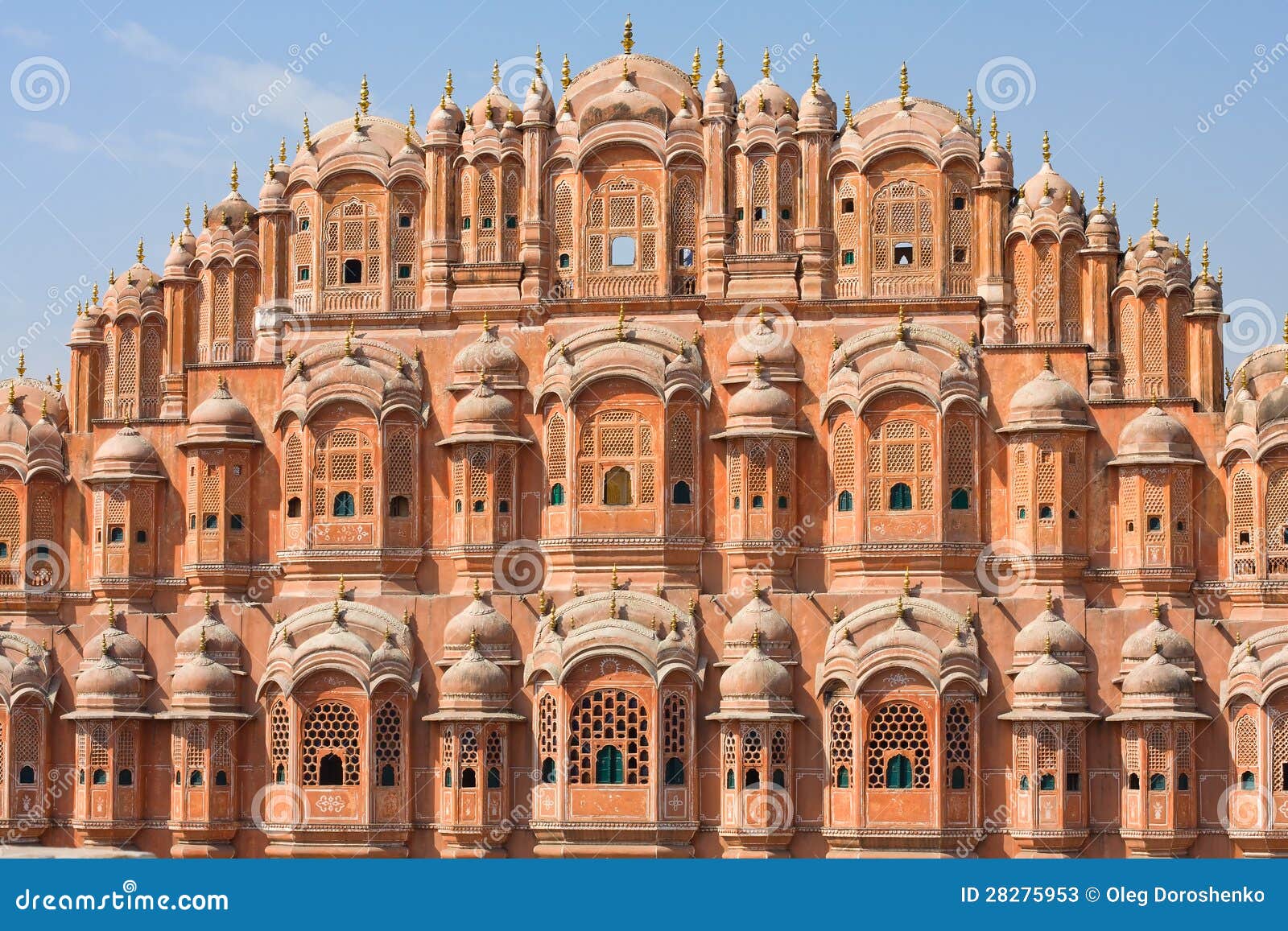 Hawa Mahal stock image. Image of ancient, maharani, maharaja - 28275953