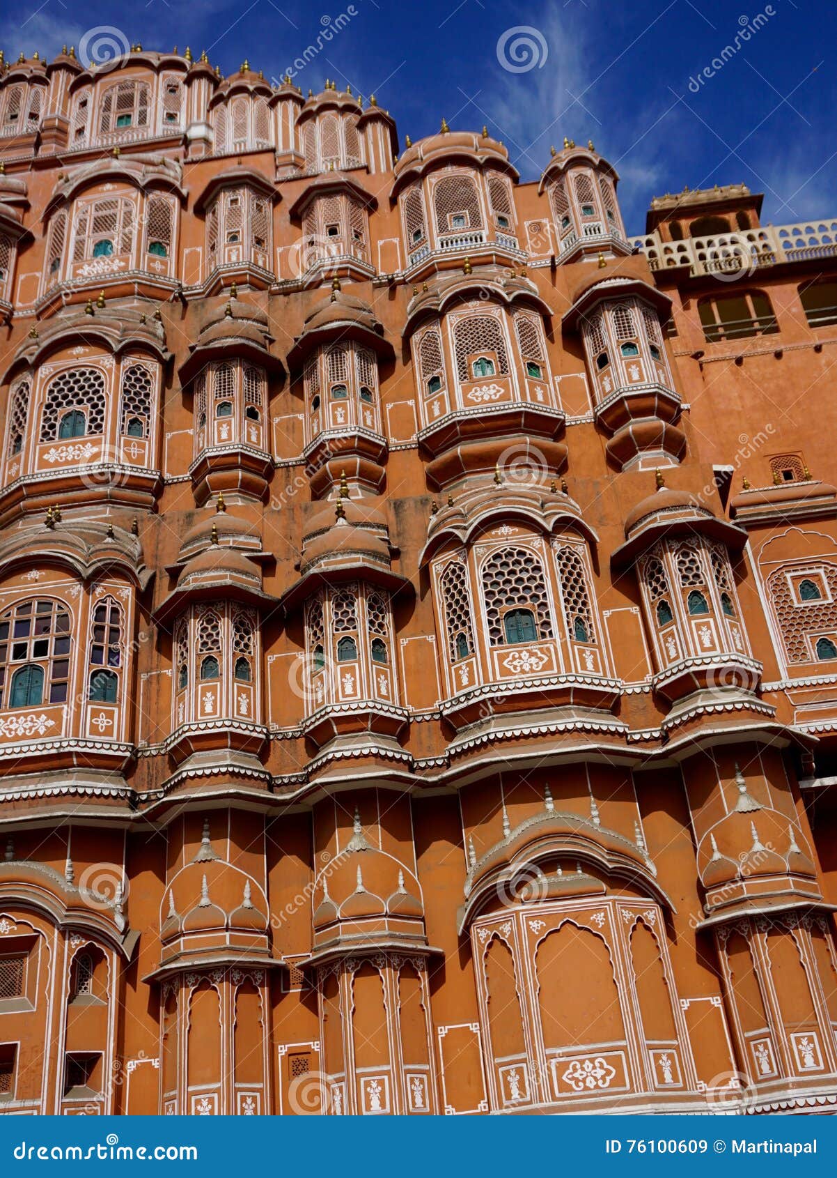 Hawa Mahal imagen de archivo. Imagen de palacio, vertical - 76100609
