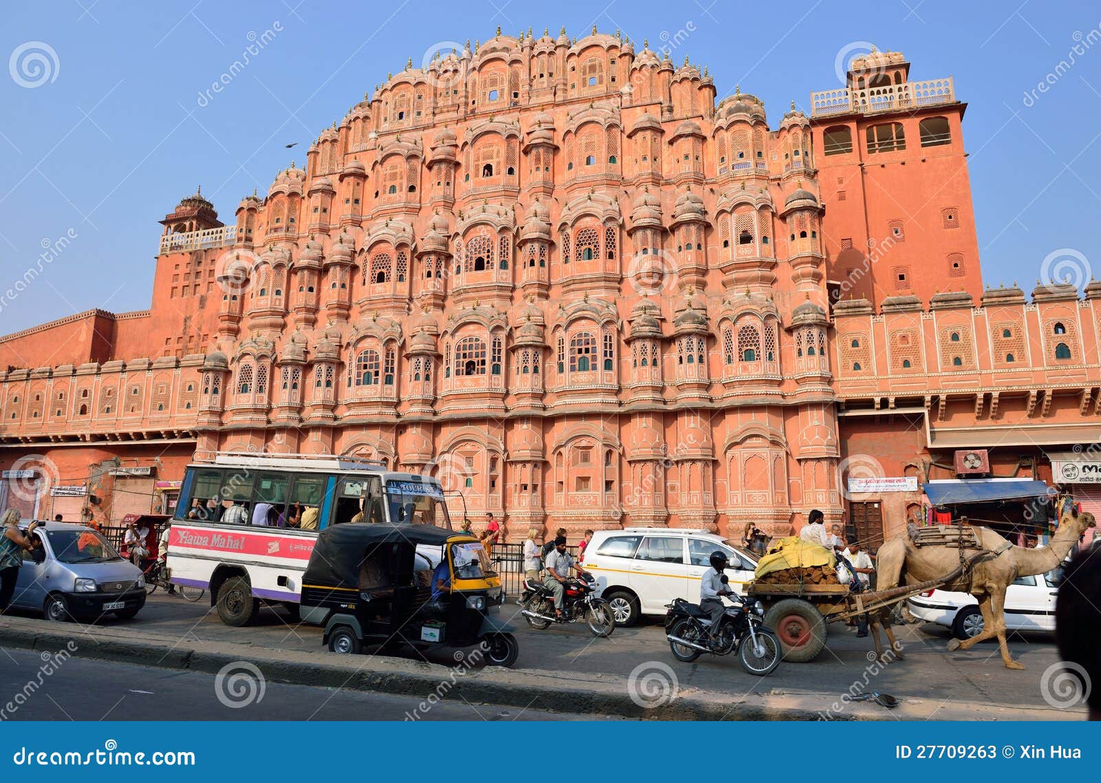 Hawa Mahal, Jaipur editorial stock photo. Image of indian - 27709263