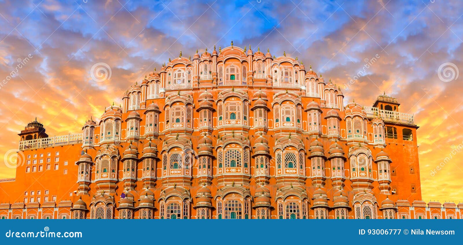 Hawa Mahal - Jaipur stock image. Image of north, attraction - 93006777