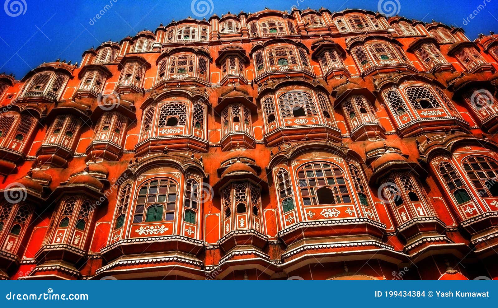 Hawa Mahal of Jaipur with 953 Windows Editorial Stock Image - Image of ...