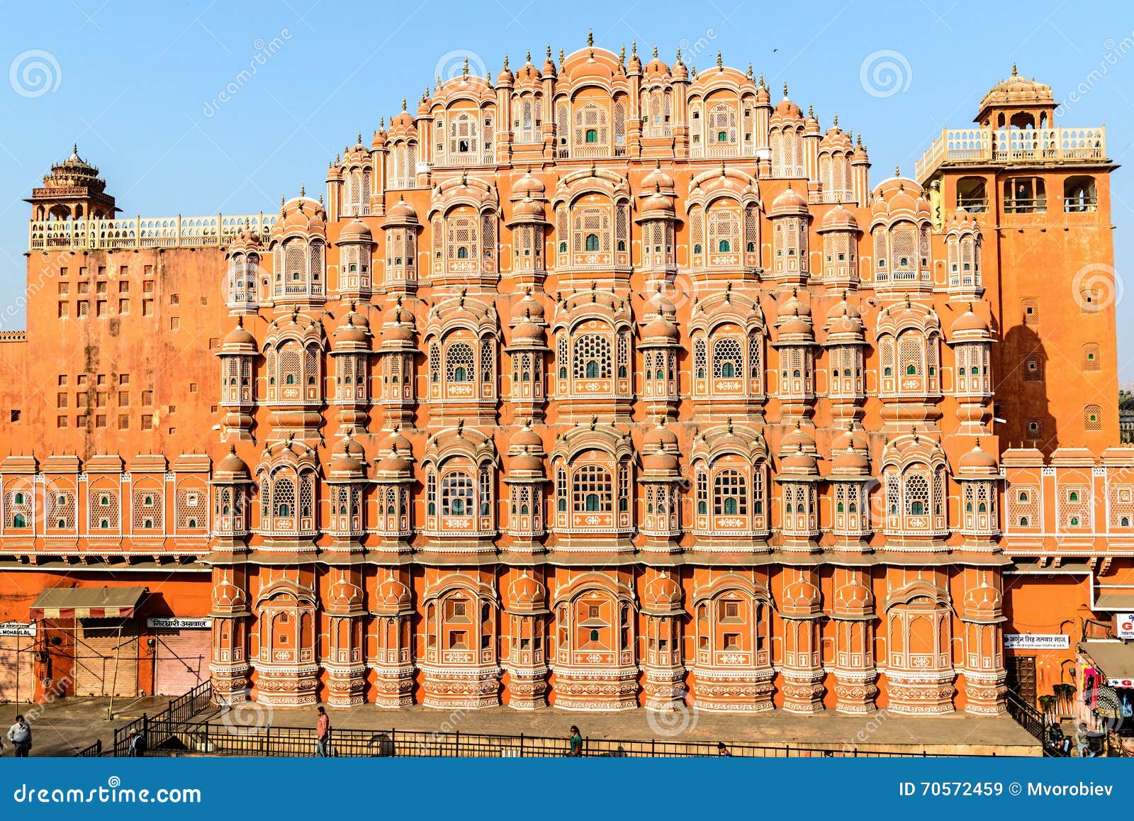 Hawa Mahal Palace in Jaipur Editorial Stock Image - Image of monument ...