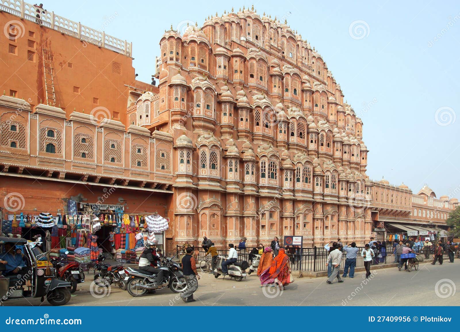 Hawa Mahal, Jaipur, India. Editorial Image | CartoonDealer.com #22245396