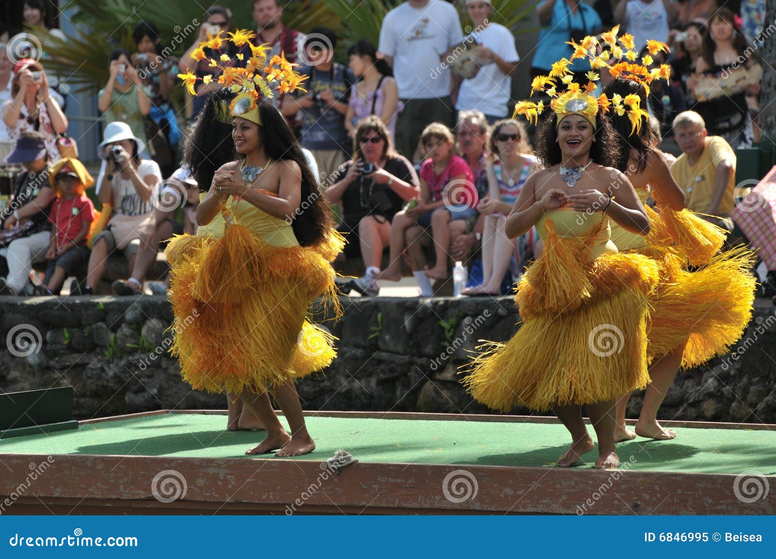 Hawaii Dancers editorial image. Image of visitor, audience - 6846995