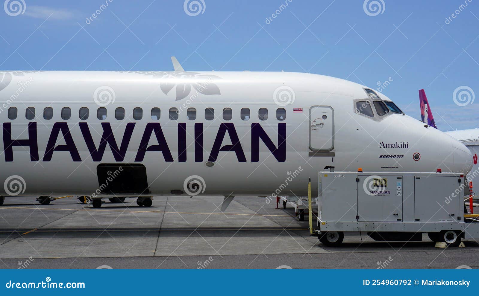 Hawaiian Airlines Boeing 717 Editorial Photography - Image of boeing ...