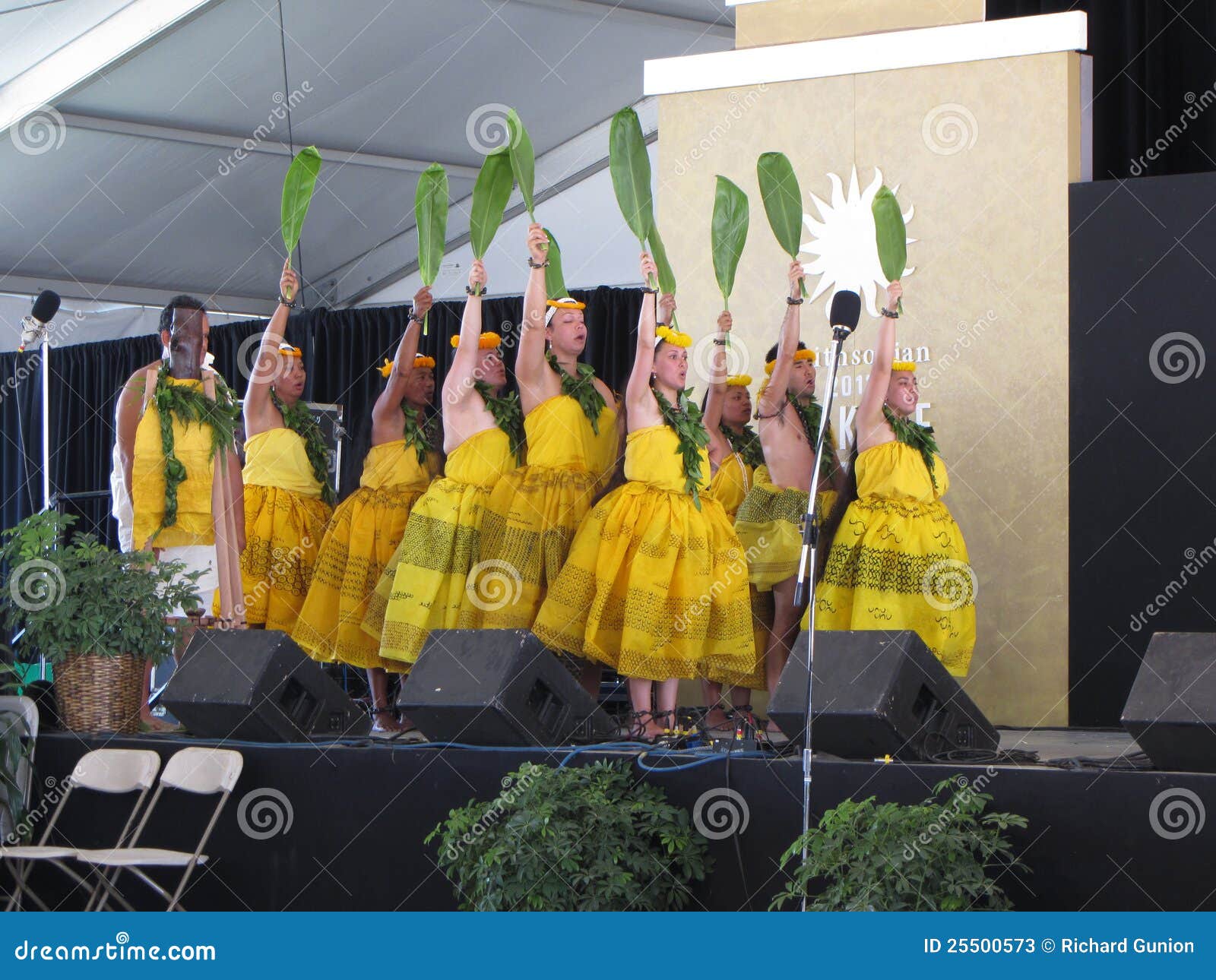 Hawaiian Dance At A Canoe Pageant Editorial Image | CartoonDealer.com ...