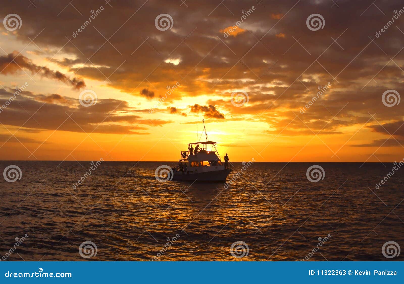 Hawaiian Dive Boat Sunset Stock Photos - Free & Royalty-Free Stock ...