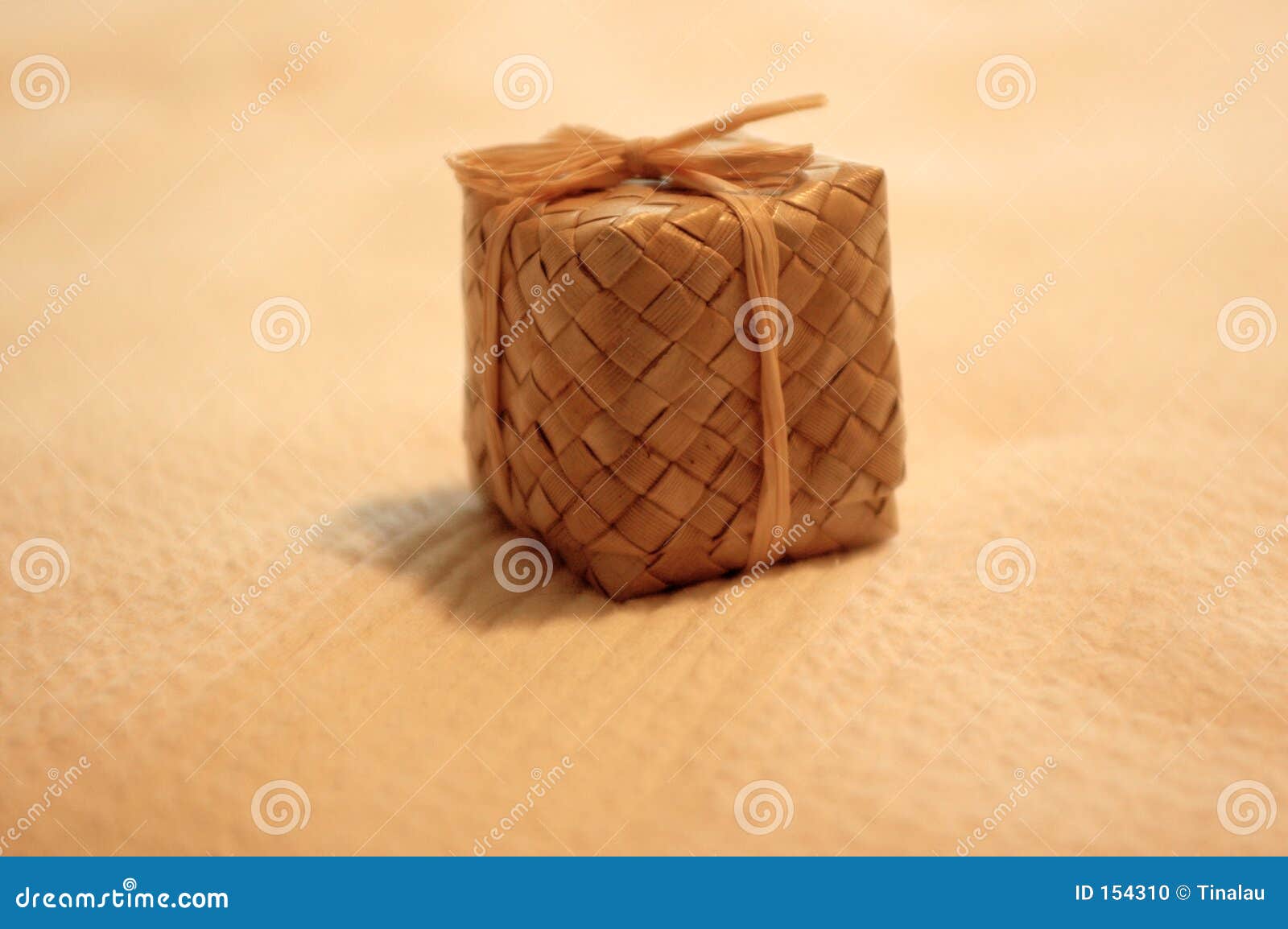 Hawaiian Gift Box stock photo. Image of present, rafia - 154310