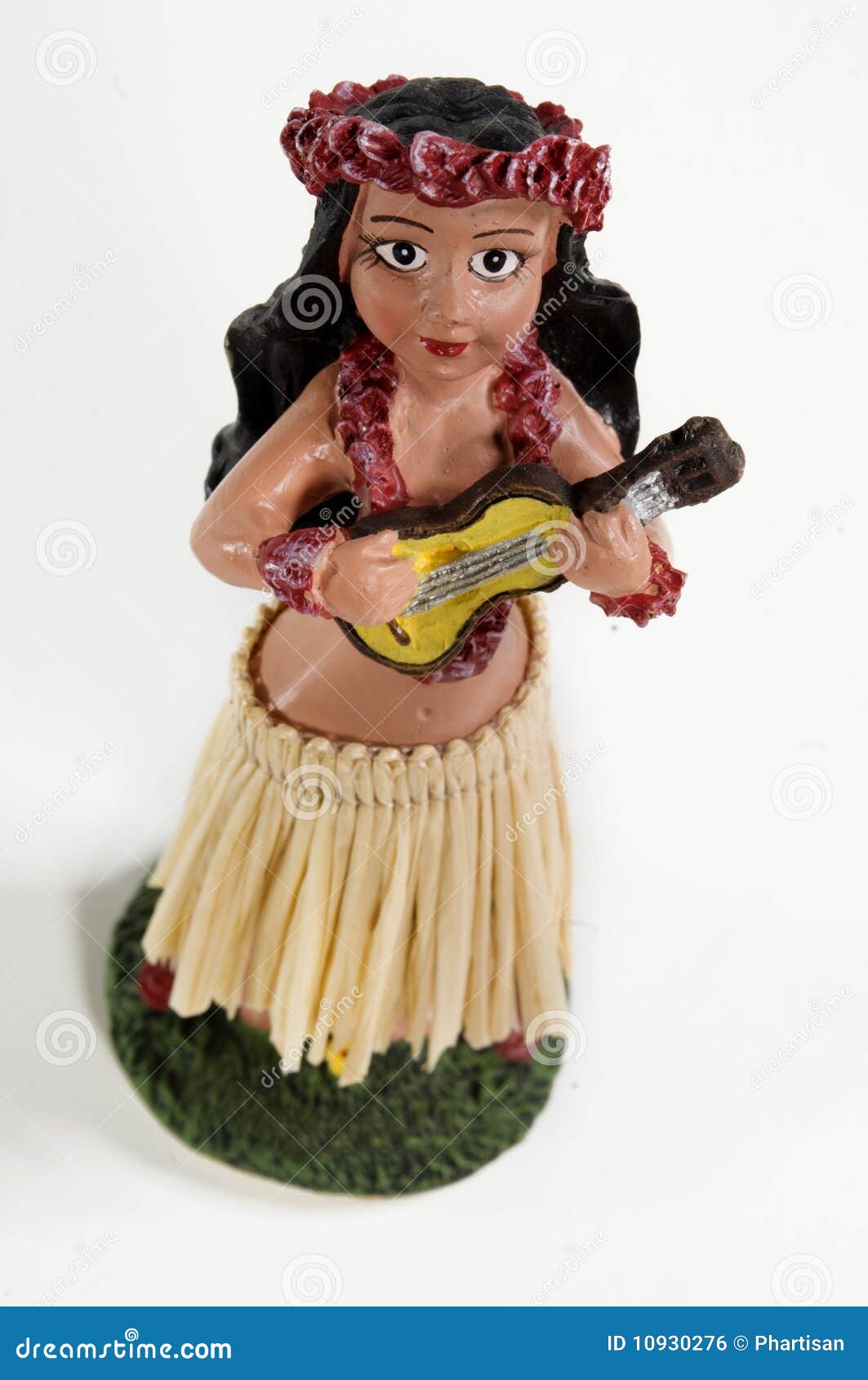 Hawaiian Hula doll stock photo. Image of dancer, hawaiian - 10930276