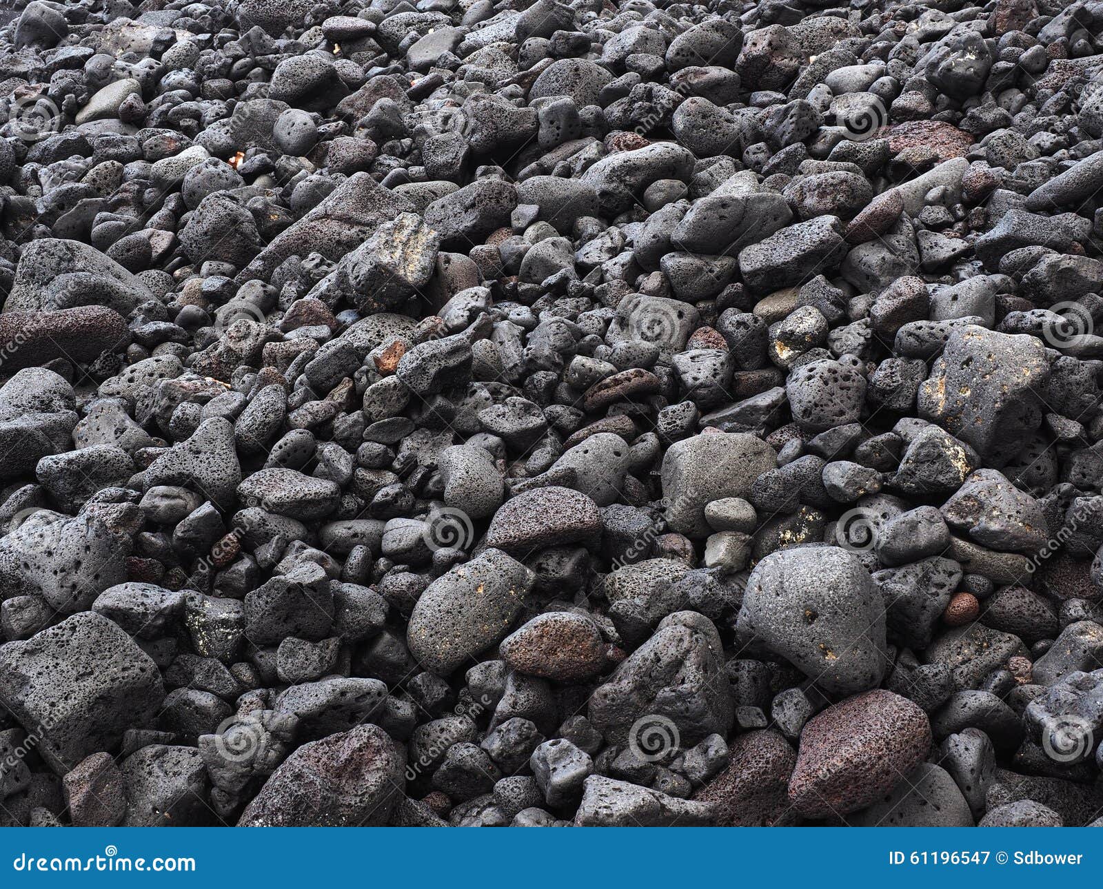 Hawaiian Lava Rock Beach stock image. Image of hawaiian - 61196547