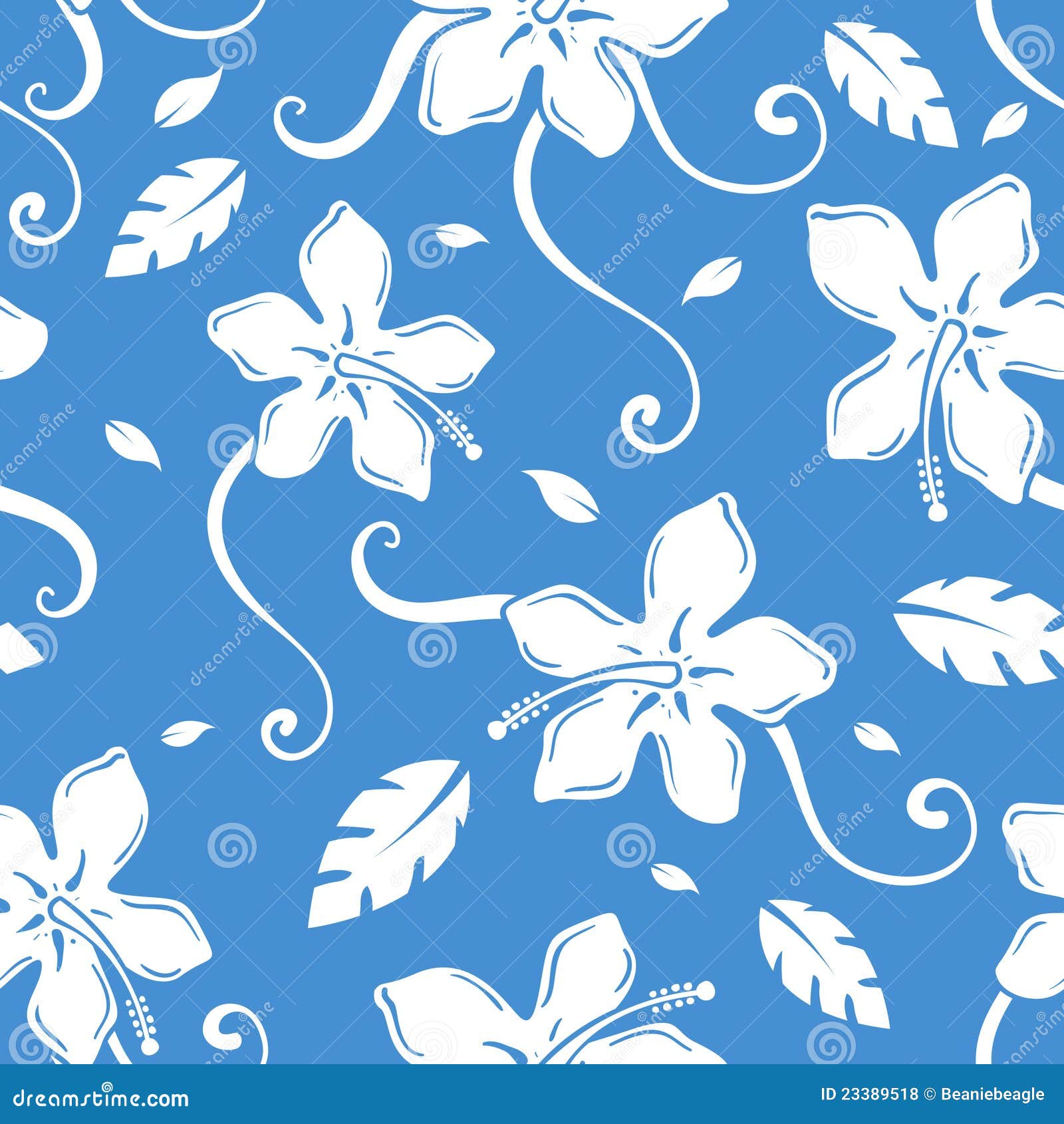 Hawaiian Pattern stock vector. Illustration of graphic - 23389518