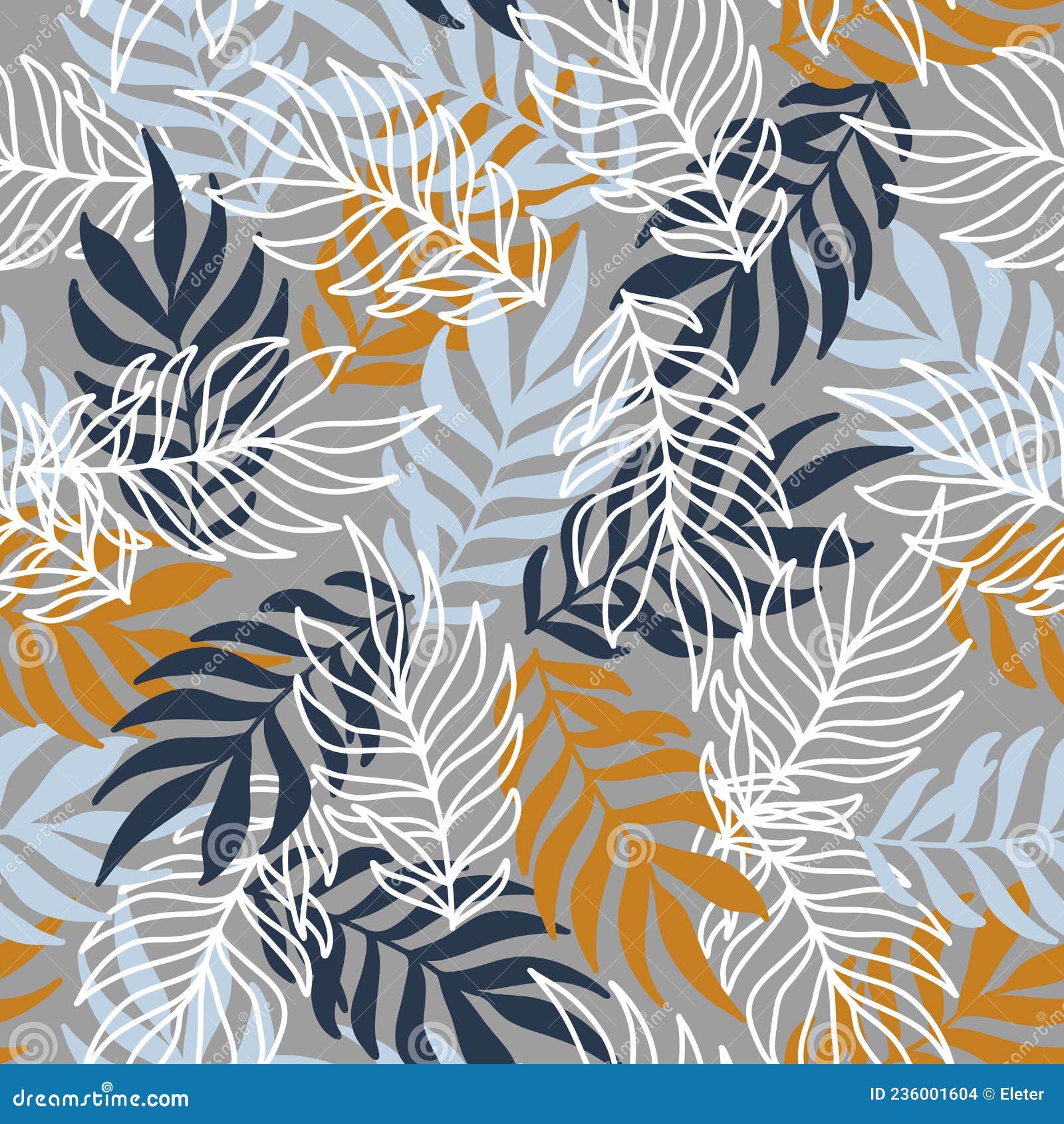 Hawaiian seamless pattern stock vector. Illustration of background ...