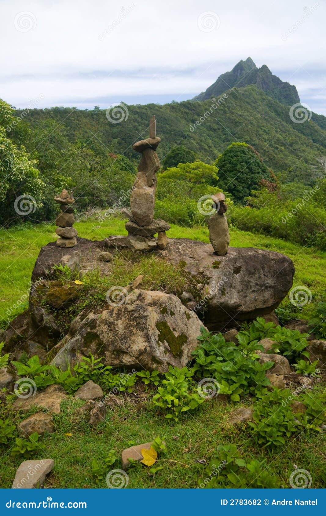 Hawaiian Stones stock photo. Image of landscape, religion - 2783682