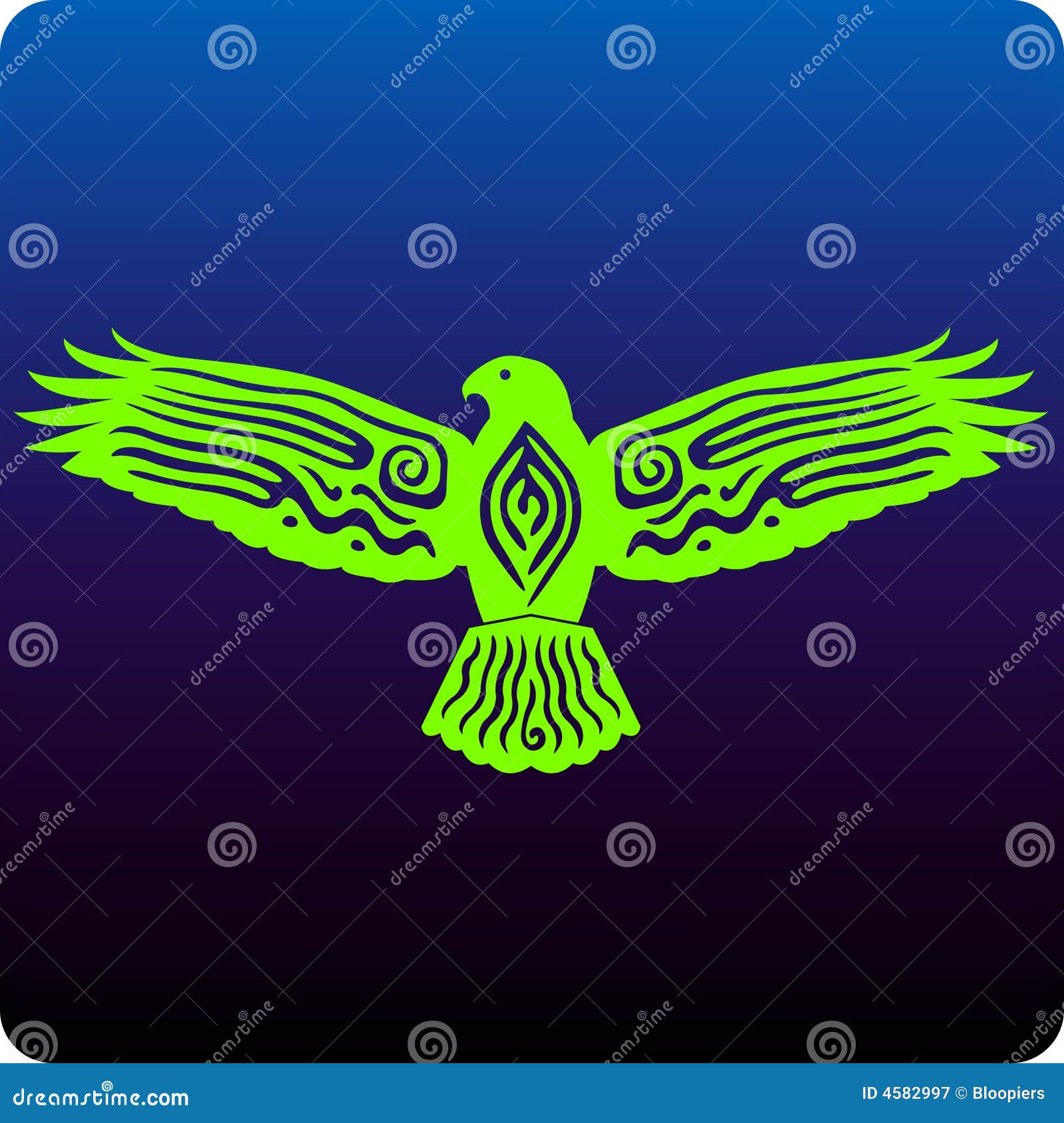 Hawk Cartoon Vector | CartoonDealer.com #4582997
