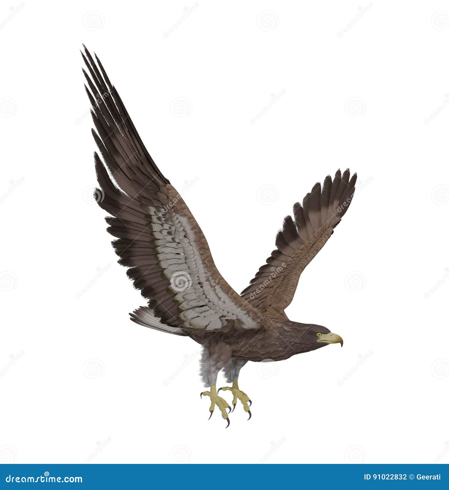 Hawk Flying Sprite Cartoon Vector | CartoonDealer.com #54924577