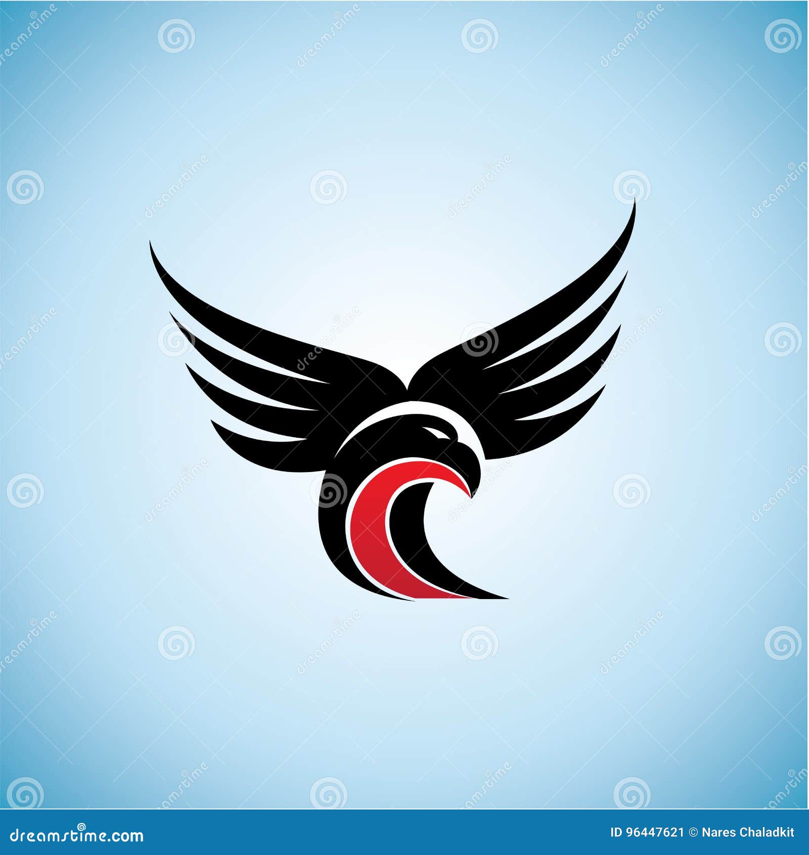 Hawk Ideas Design Illustration Graphic Background Stock Illustration ...