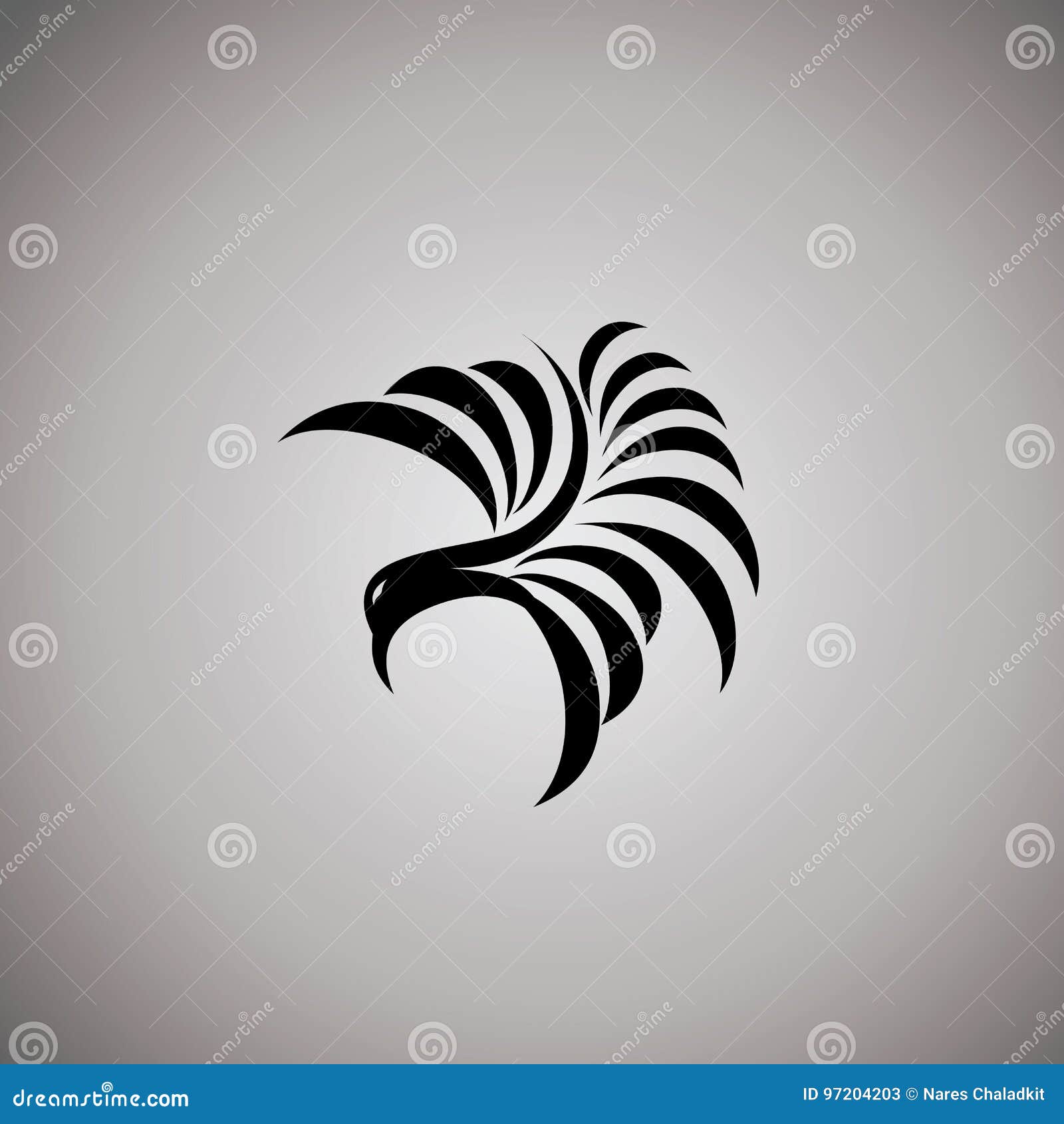 Hawk Ideas Design Illustration Graphic Background Stock Illustration ...