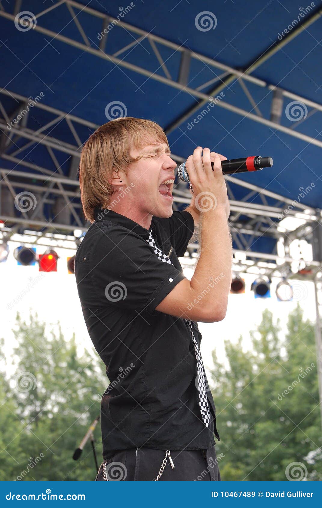Hawk Nelson Performing at the World Pulse Festival Editorial Stock ...