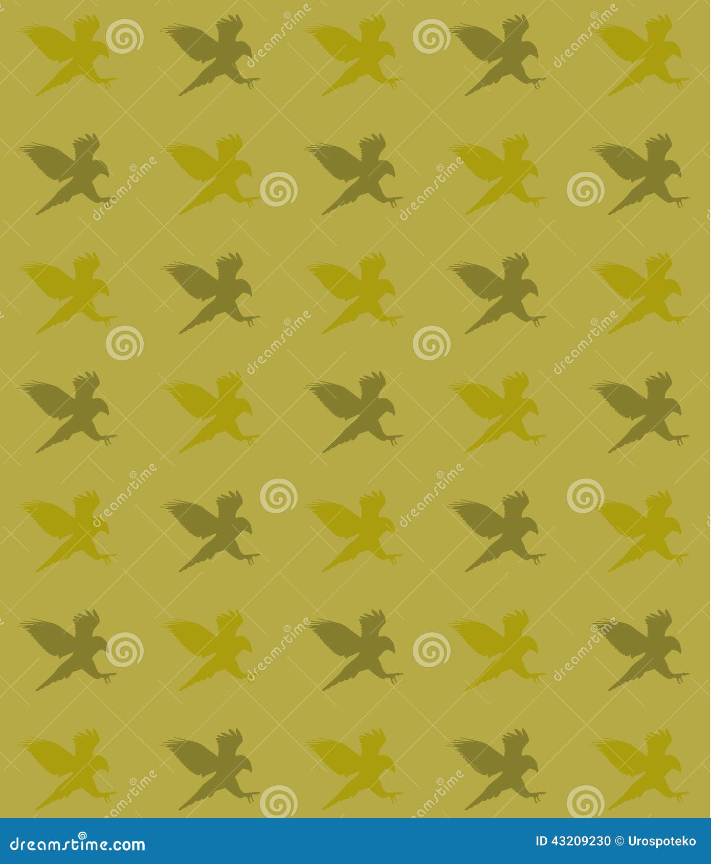 Hawk pattern stock vector. Illustration of decoration - 43209230
