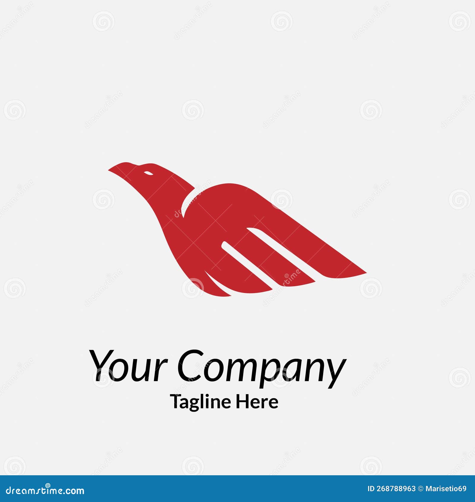 Hawk Shield Wings Icon. Flying Bird Emblem Phoenix Vector Emblem, Bird ...