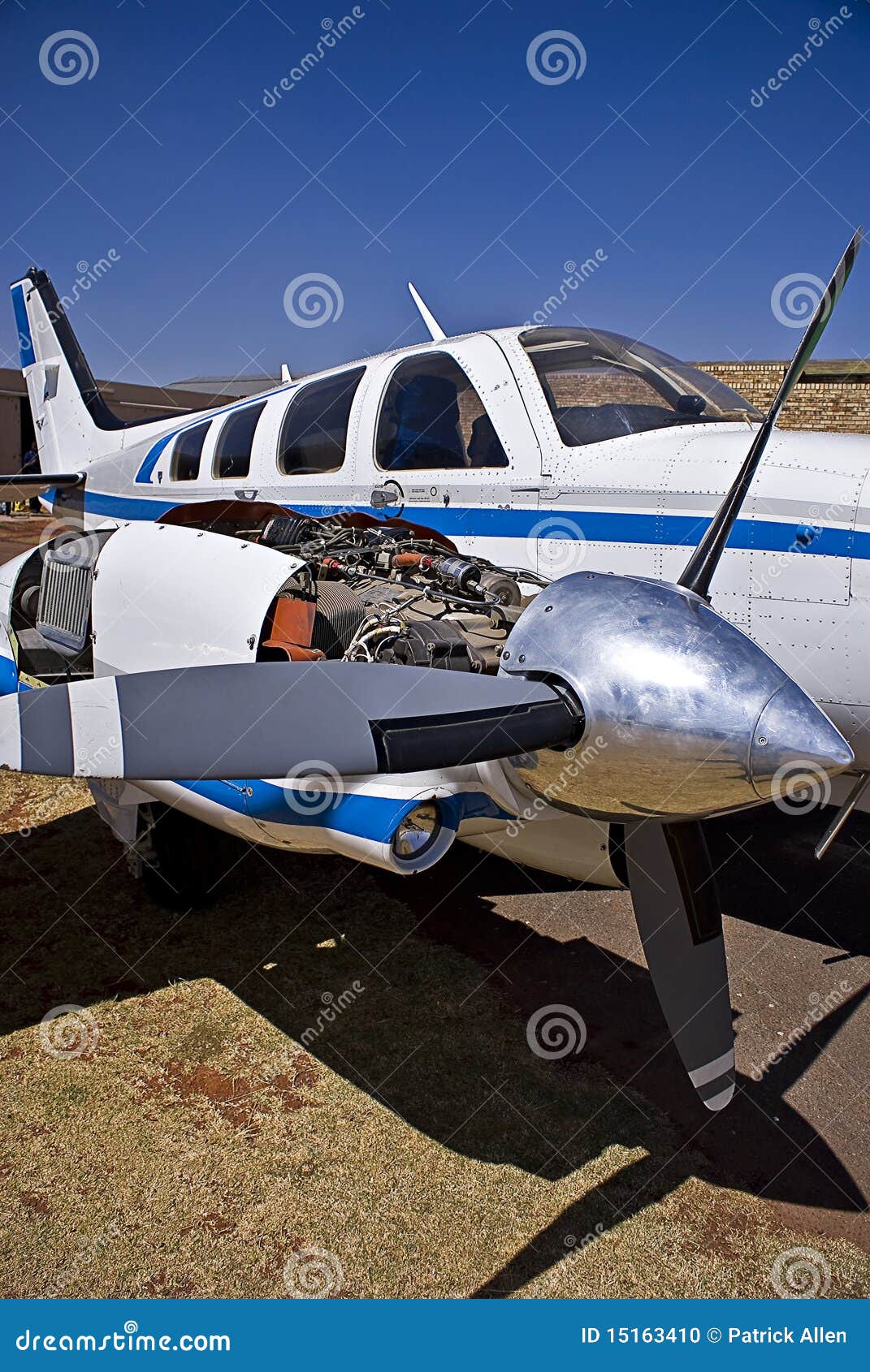 Hawker Beechcraft Baron 58 stock photo. Image of baron - 15163410
