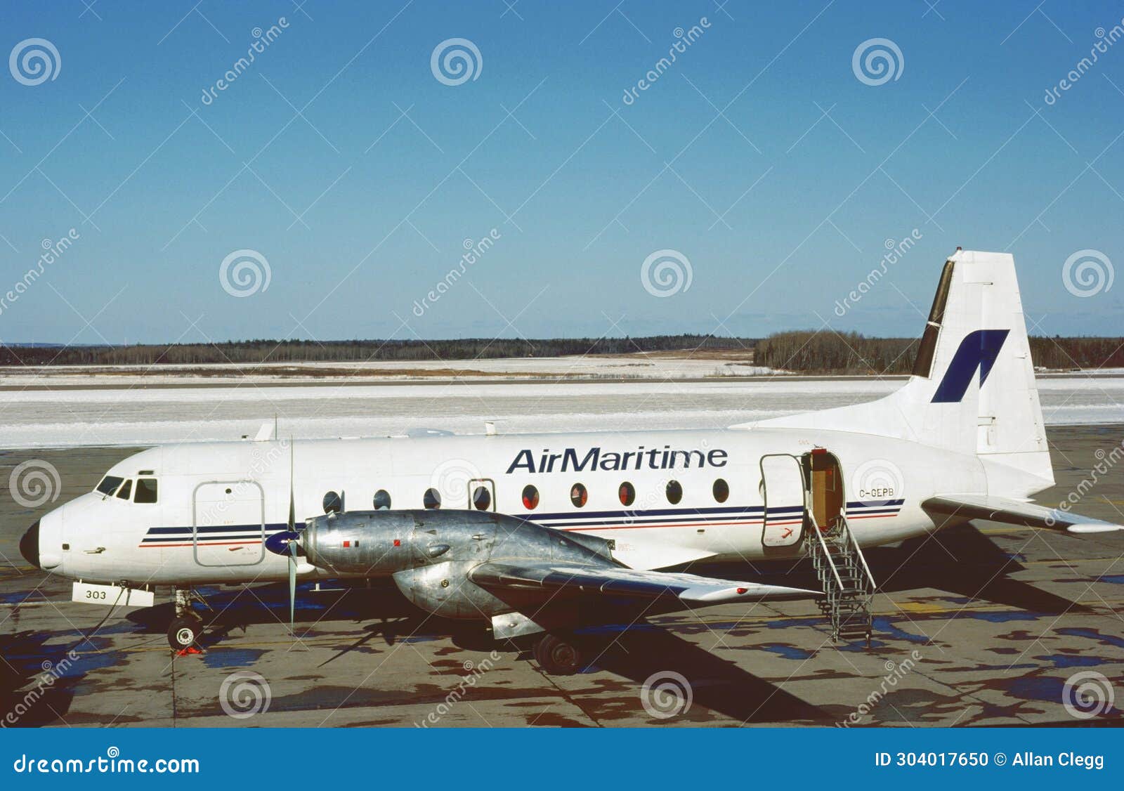 Aero Maritime Hawker Siddeley HS748 C-GEPB CN 1686 . Taken on November ...