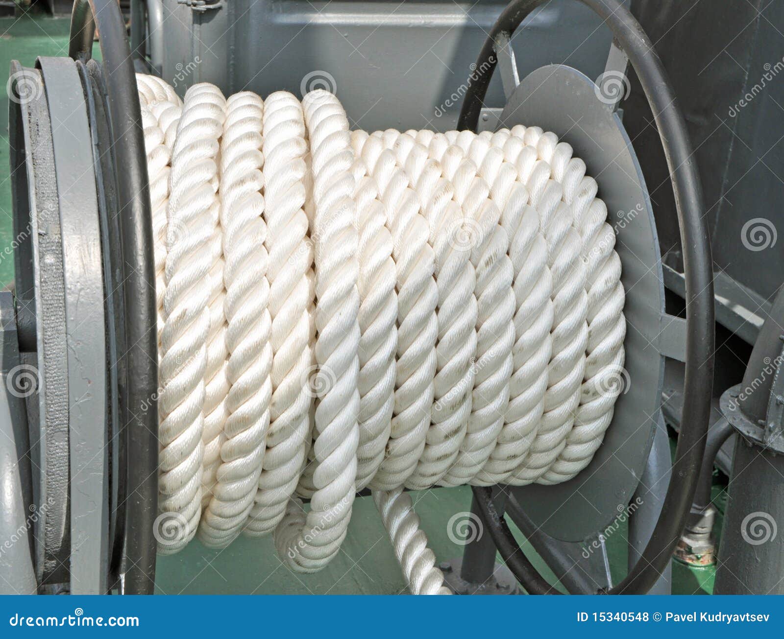 Hawser stock photo. Image of fasten, nautical, attach - 15340548