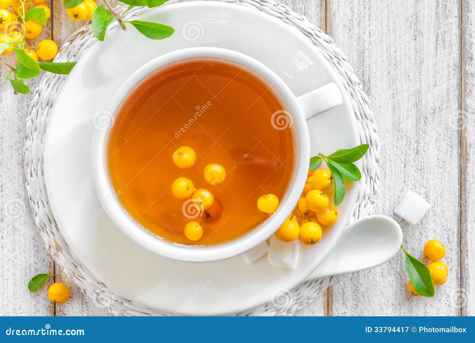 Hawthorn tea stock image. Image of helpful, leaves, nature - 33794417