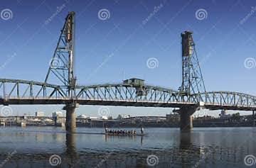 Hawthorne bridge stock image. Image of bridge, boating - 1183053