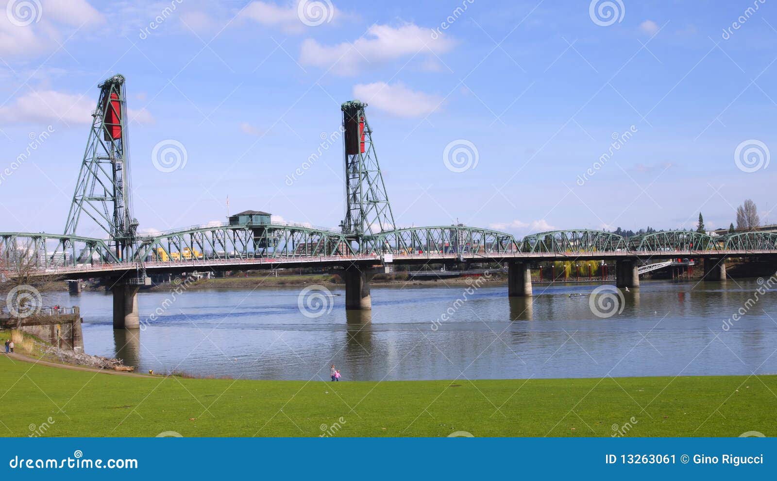 The Hawthorne Bridge, Portland or. Stock Image - Image of design, city ...