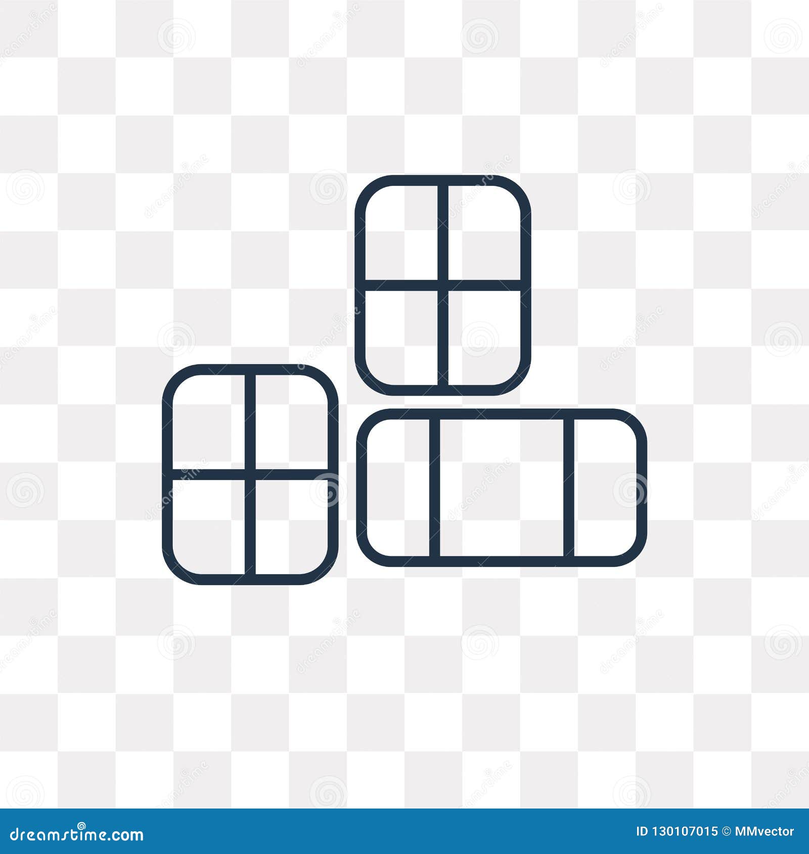 Bale Of Hay Vector Icon Isolated On Transparent Background, Line ...