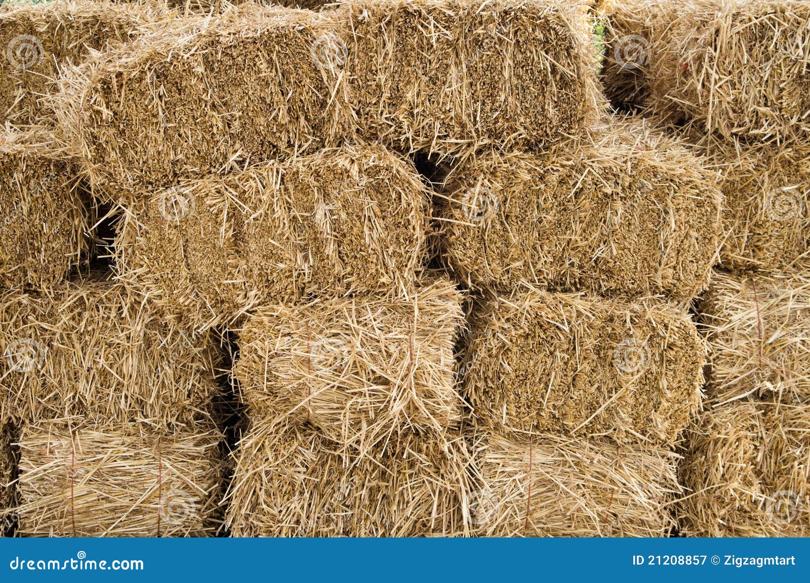 Hay Bales Stacked and Drying Stock Image - Image of months, bale: 21208857