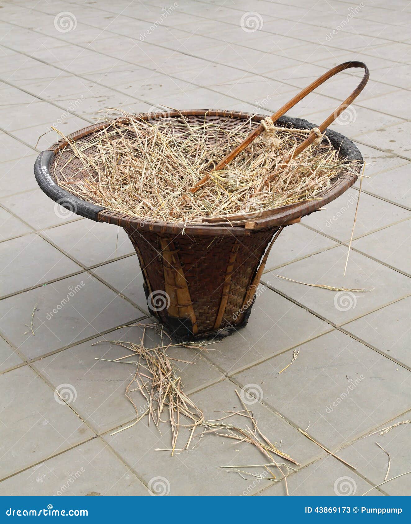 Hay in hat on street stock image. Image of aged, barn - 43869173