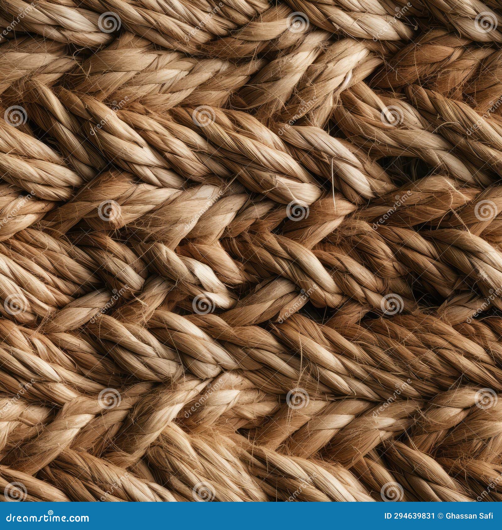 Hay Interweaved Seamless Pattern Illustration Stock Illustration ...