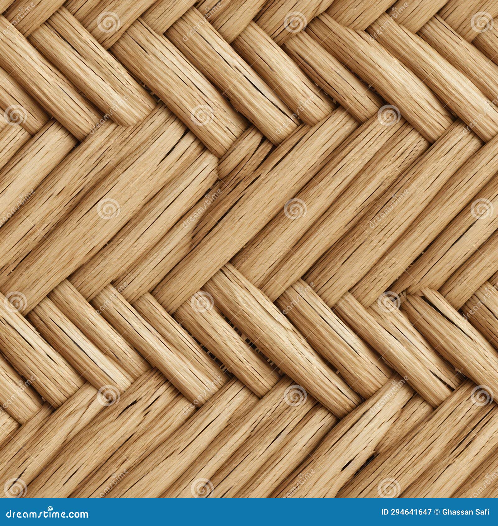 Hay Interweaved Seamless Pattern Illustration Stock Illustration ...