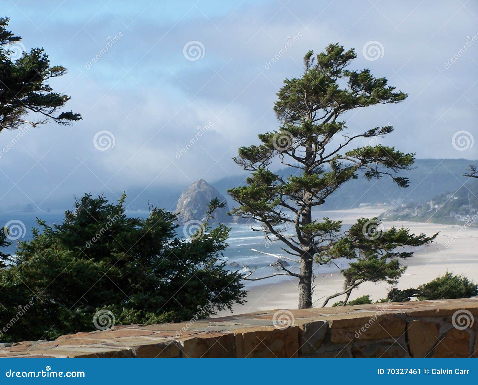 Hay Stack Rock stock image. Image of stack, rock, background - 70327461