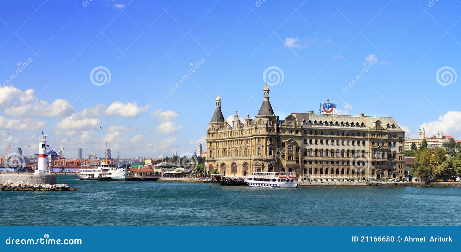 Haydarpasa Harbor, Istanbul Stock Photo - Image of anatolia, port: 21166680