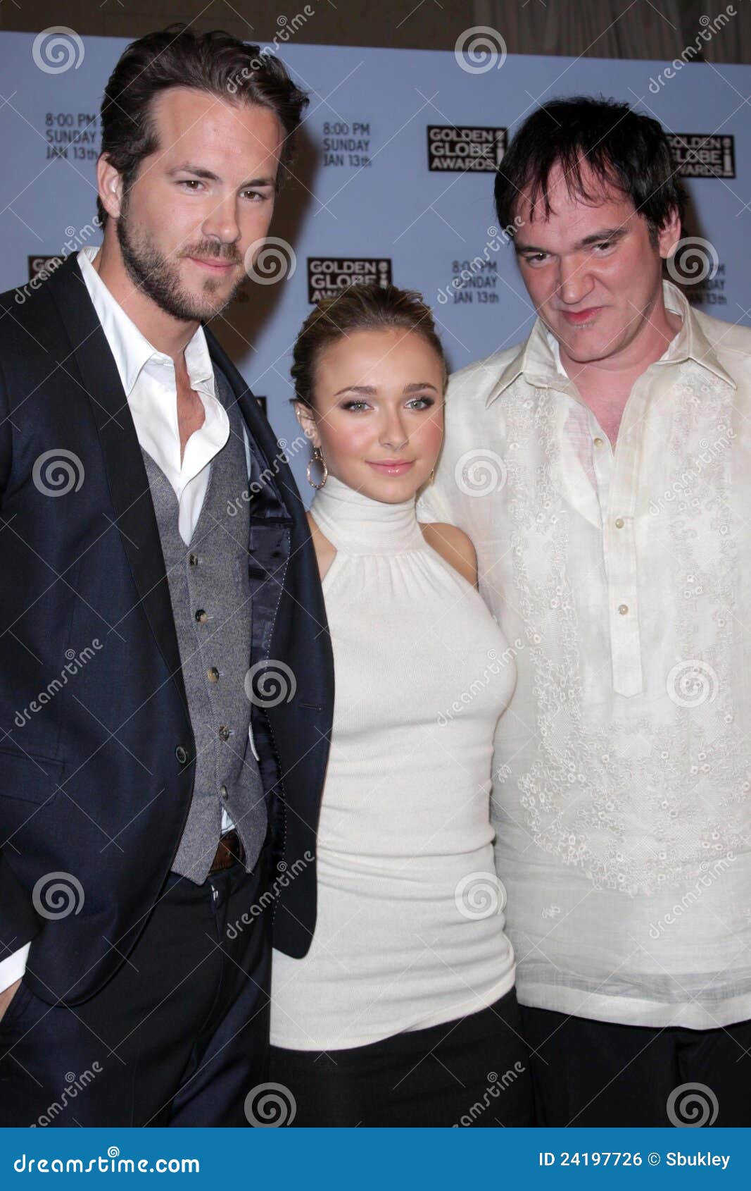 Hayden Panettiere, Quentin Tarantino, Ryan Reynolds Foto editorial ...