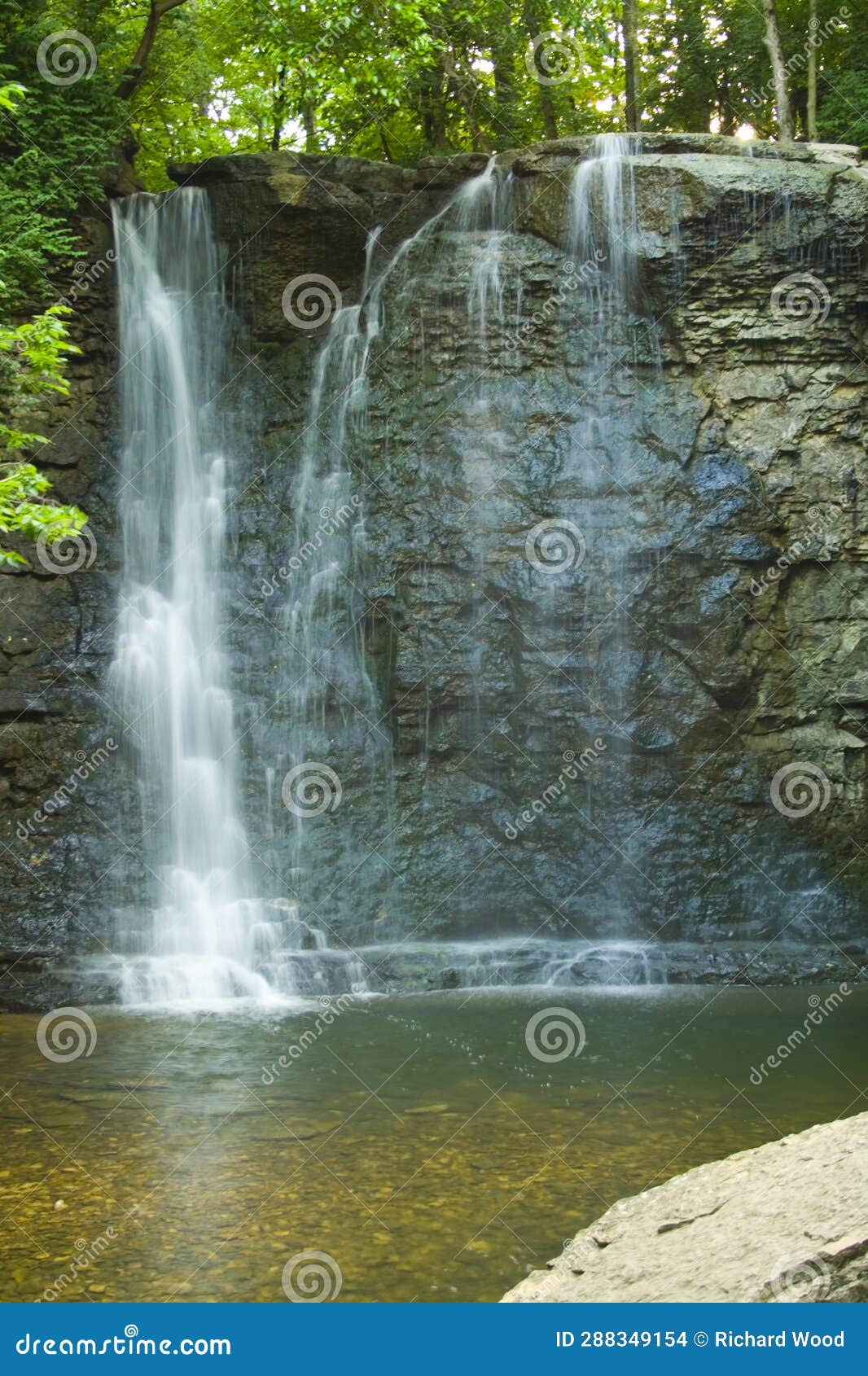 Hayden Run Falls Park, Columbus, Ohio Stock Photo - Image of outdoor ...