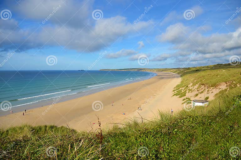 Hayle beach cornwall stock image. Image of hayle, seaside - 34719357