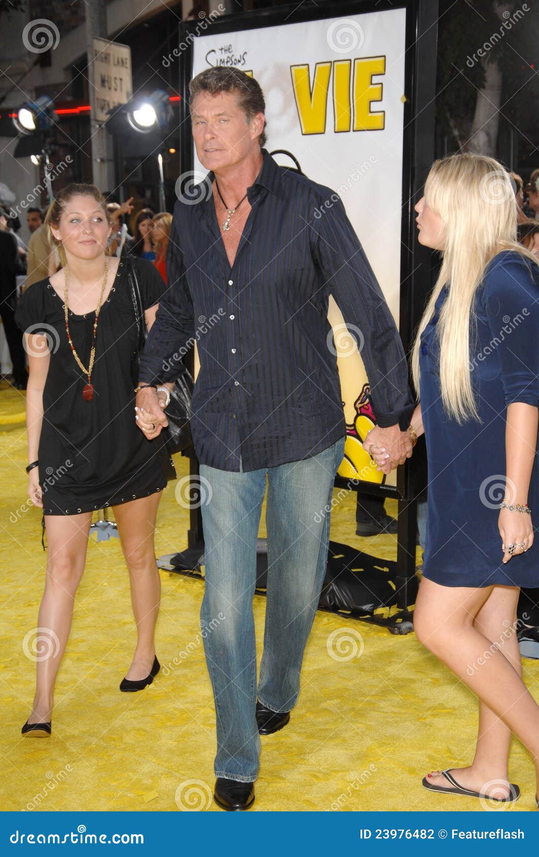 Hayley Hasselhoff, Taylor Hasselhoff, Il Simpsons Fotografia Editoriale ...