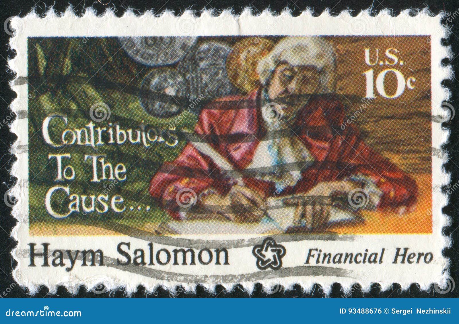 Haym Salomon foto editorial. Imagen de vendimia, hombre - 93488676