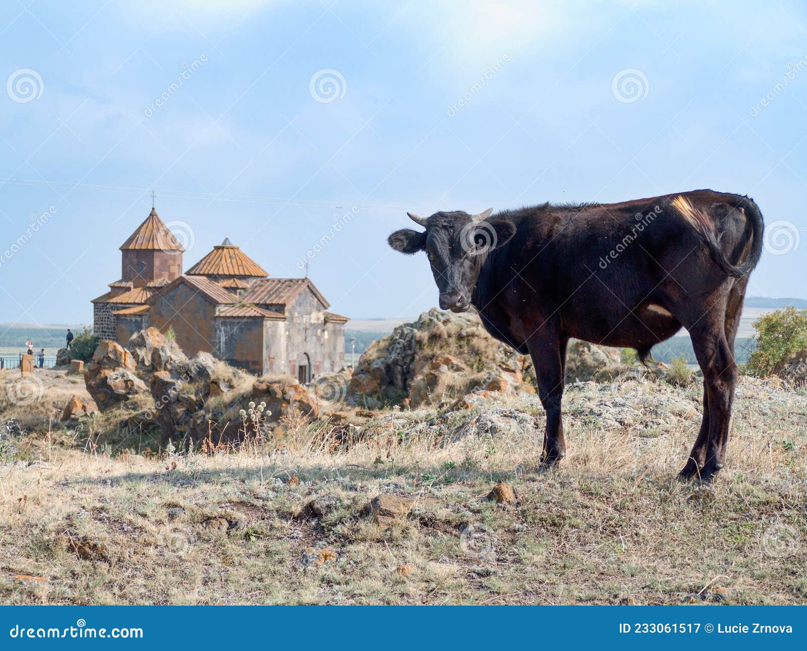 Hayravank Monastery an Amazing Place at Sevan Lake Stock Image - Image ...