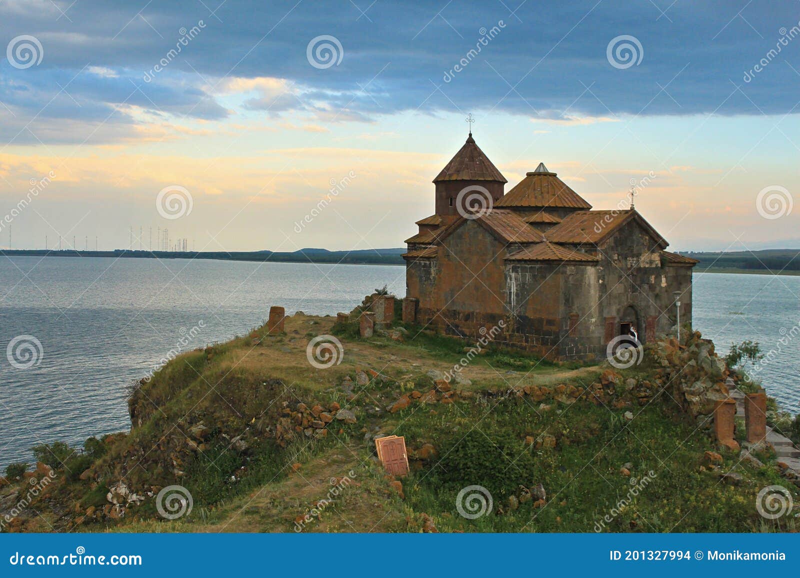 Hayravank Monastery on Sevan Lake in Armenia Stock Photo - Image of ...