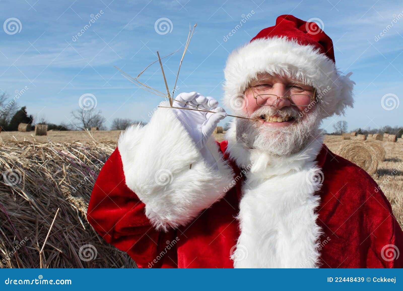 Hayseed Santa stock image. Image of book, agriculture - 22448439
