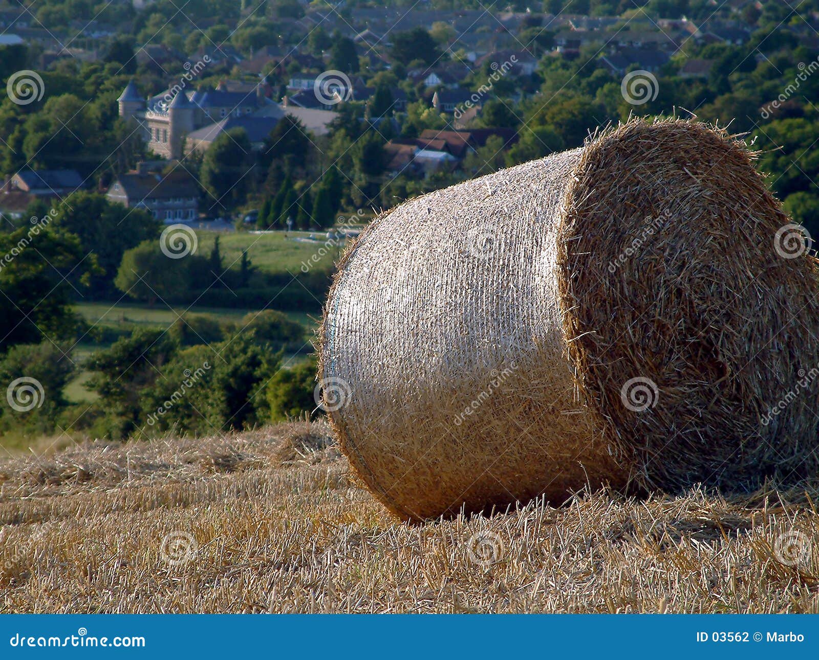 Haystack stock photo. Image of bale, farm, castle, england - 3562